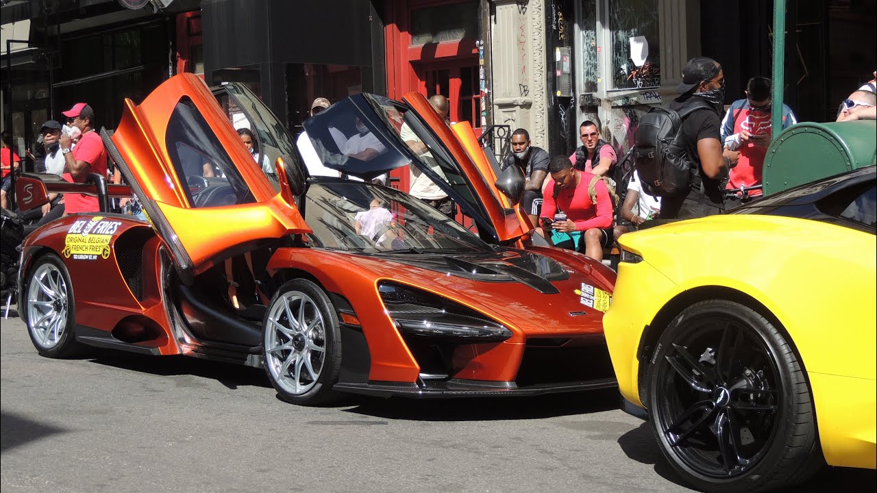 Supercar Rally WAKES UP NYC With Complete CHAOS! - YouTube