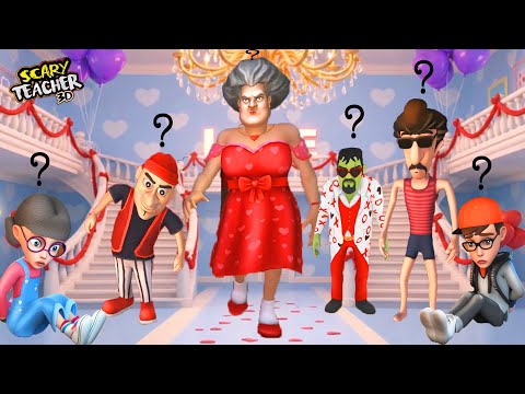 BU KADAR SAÇMA BÖLÜM OYNAMADIK 🤔 Scary Teacher 9.5 Valentine Day