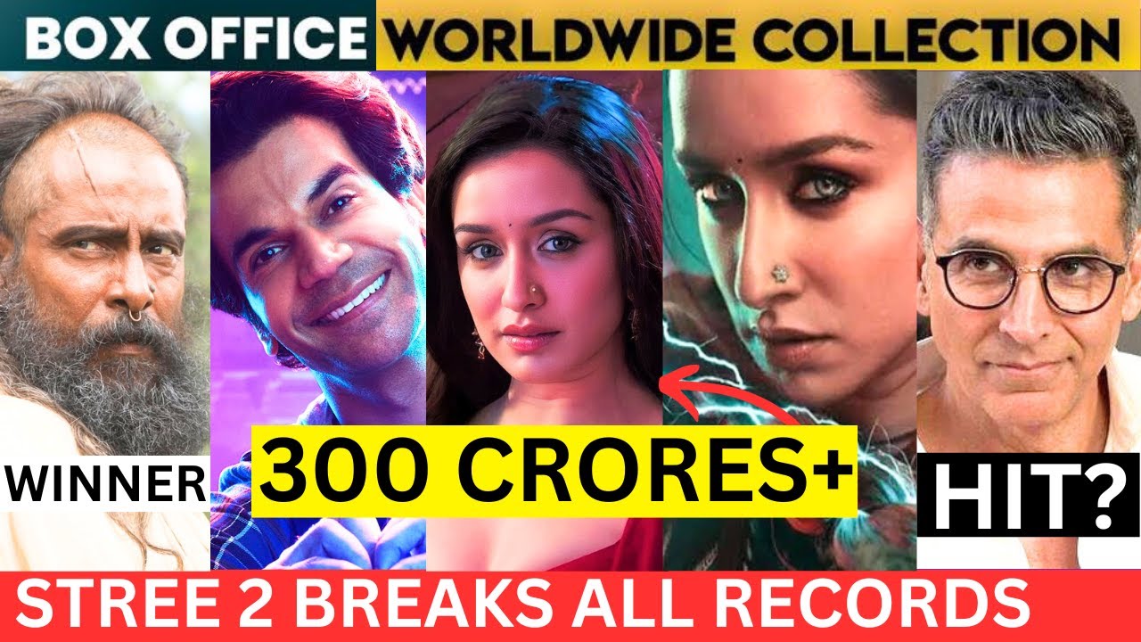 Stree 2 Box Office Collection, Thangalaan Box Office, Khel Khel Mein ...