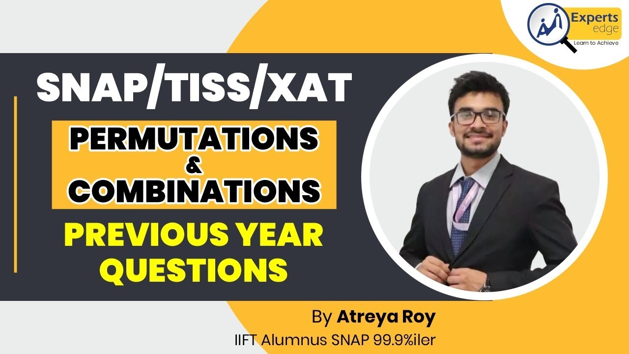 SNAP/TISS/XAT Quantitative Aptitude | Permutations & Combinations PYQ ...