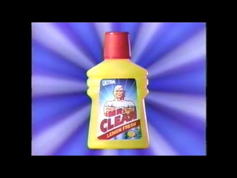 Ultra Mr Clean Ad 1996 - YouTube