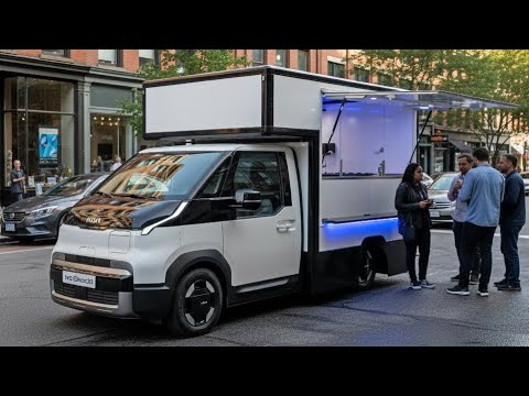 NEW Kia PV5 Chassis Cab & Food Truck (2026) - YouTube