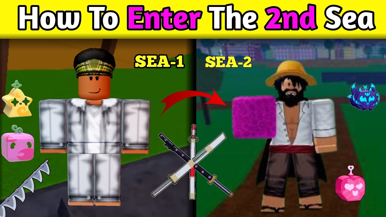 How To Enter The 2nd Sea || Blox Fruits || #bloxfruts - YouTube