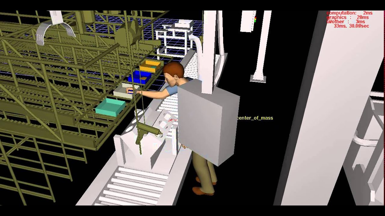 Process Simulate Human - in motion - YouTube