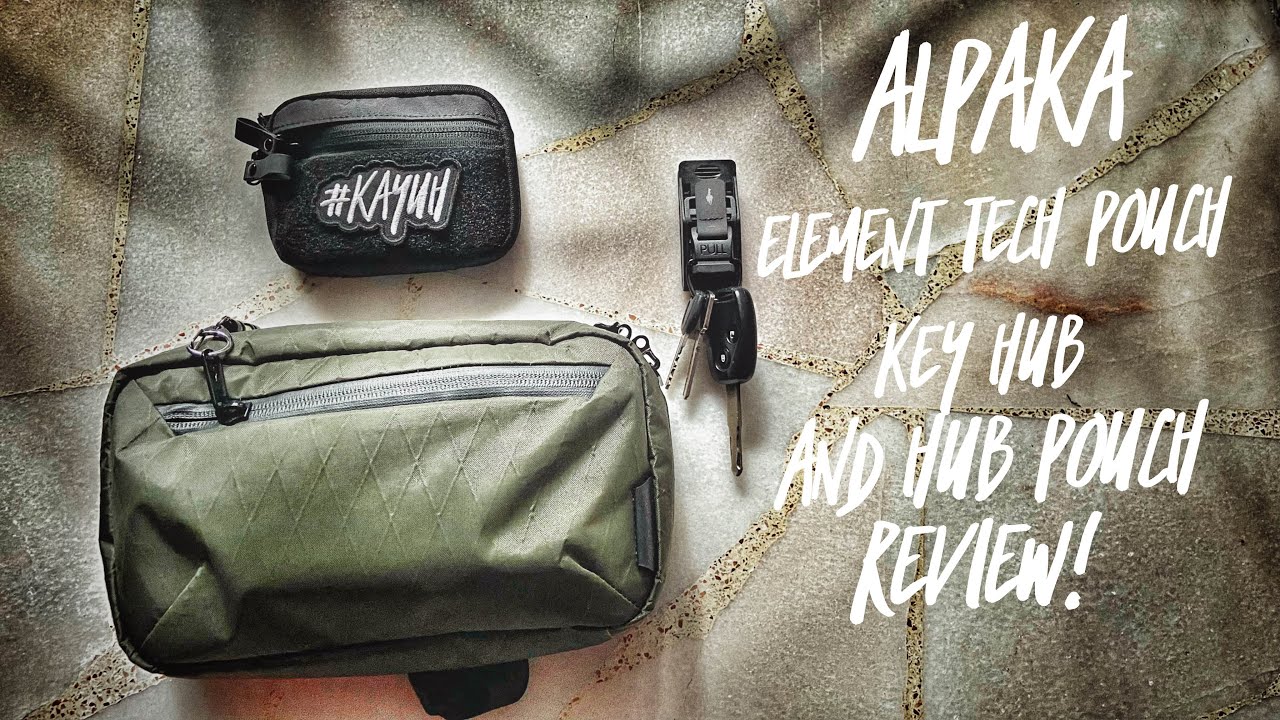 Alpaka Element Tech Pouch, Key hub system and Hub pouch review! - YouTube
