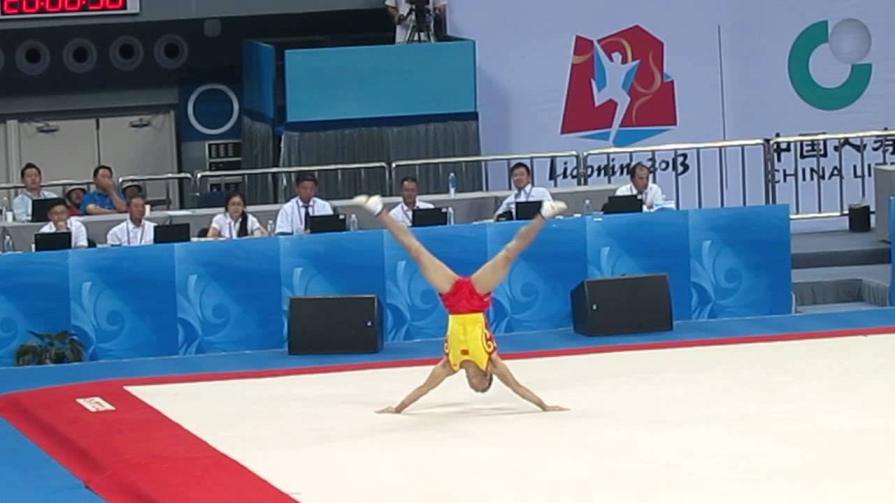 Zhang Chenglong FX Q 12th CHN National Games - YouTube