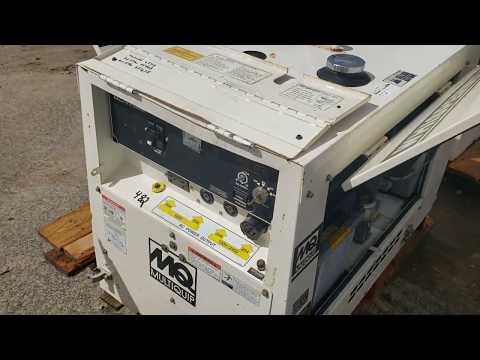 Multiquip Whisperwatt 7000 W 120/240 V PH 1 60 Hz Generator Diesel Kubota Z482 (2)
