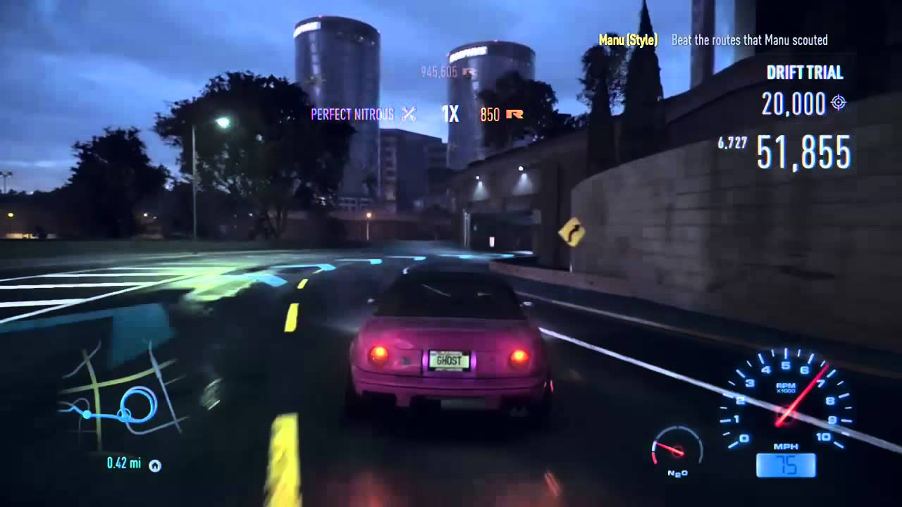 Need For Speed 2015 Mazda MX5 Miata Drift Run - YouTube