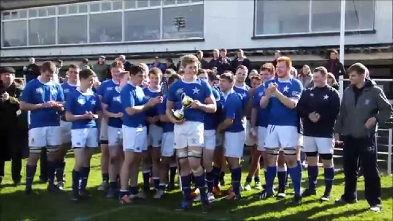St.Marys Rfc u20s 30 v Dublin University 10 Purcell Cup and Medals ...