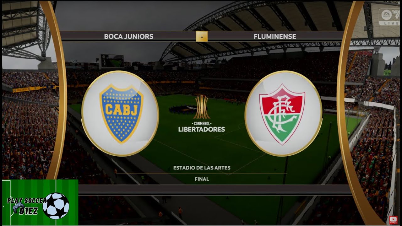 EA FC24 ⚽ BOCA JUNIORS vs FLUMINENSE ⚽ Final Copa Libertadores ⚽ - YouTube