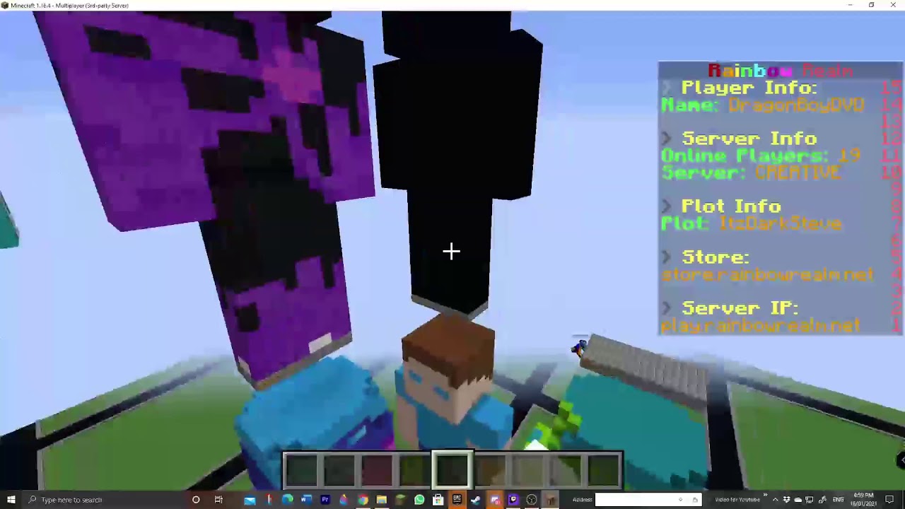 Playing on a FavreMySabre's server come join us - YouTube