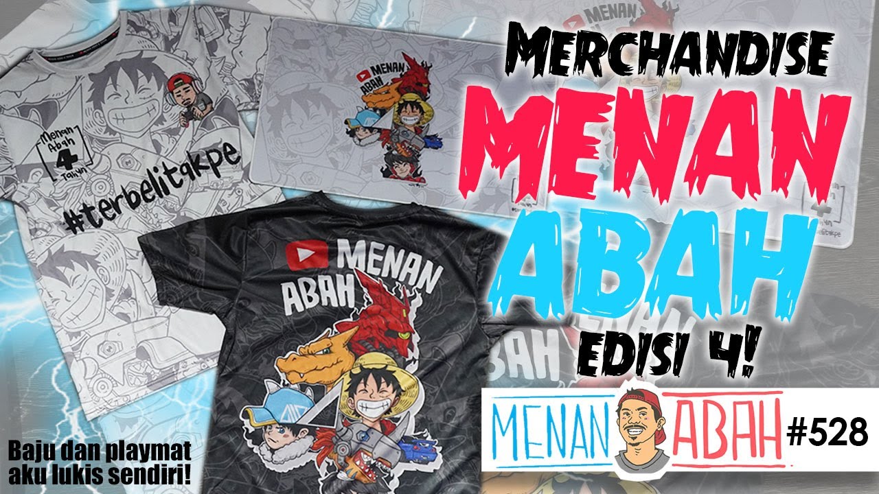 Merchandise MENAN ABAH 2023! Meh aku cerita pasal design MA Edisi 4 ni ...