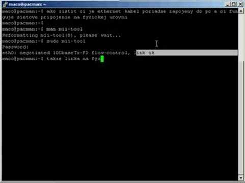 mii-tool (Slovak) - YouTube