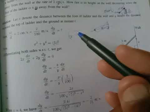 Applications of derivatives - word problems - YouTube