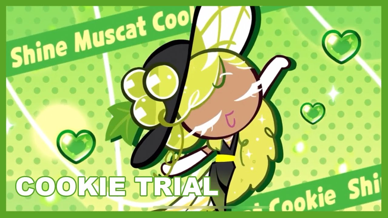 Maxxing Shine Muscat Cookie! 💚 Normal Cookie Trial | Cookie Run ...