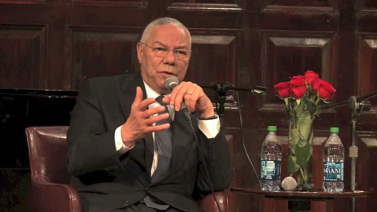 Colin Powell On Why He Did Not Run For President of the United States ...