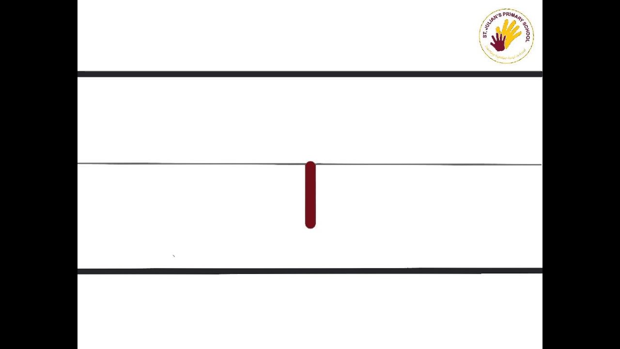 Letter Formation Lowercase r - YouTube