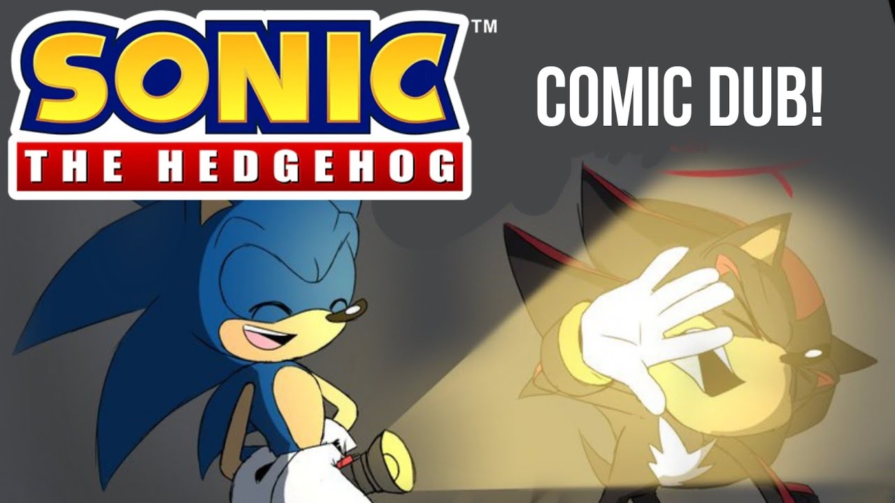 Sonic with a Flashlight 🔦 (Sonic Comic Dub) - YouTube