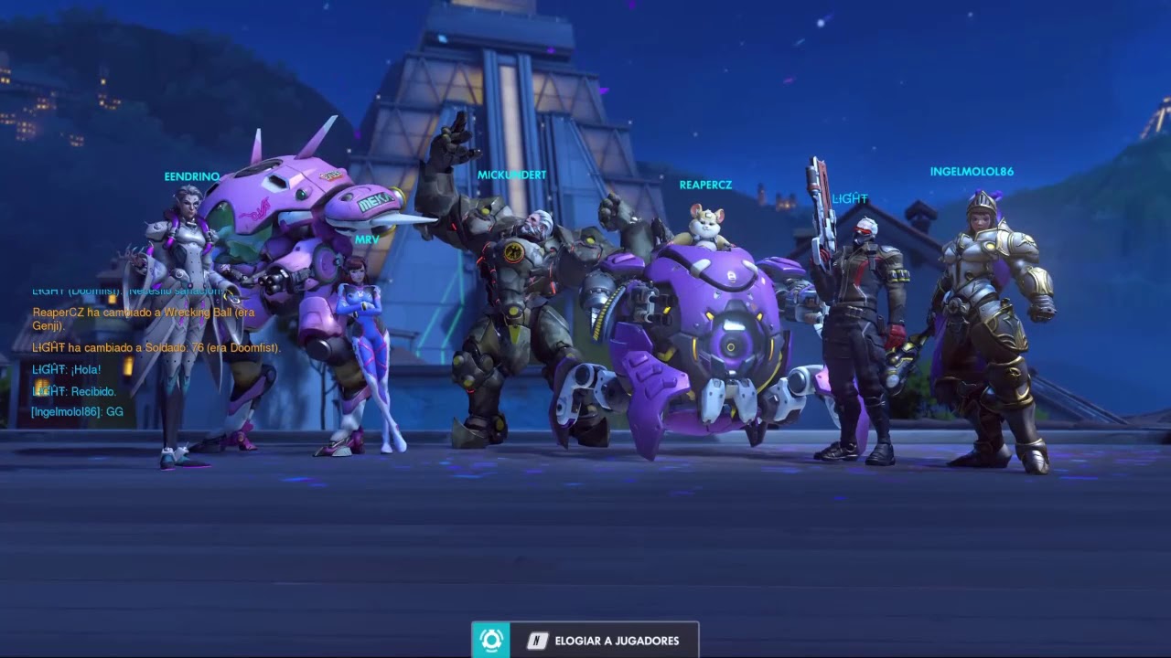 overwatch//dos partidas rapidas - YouTube