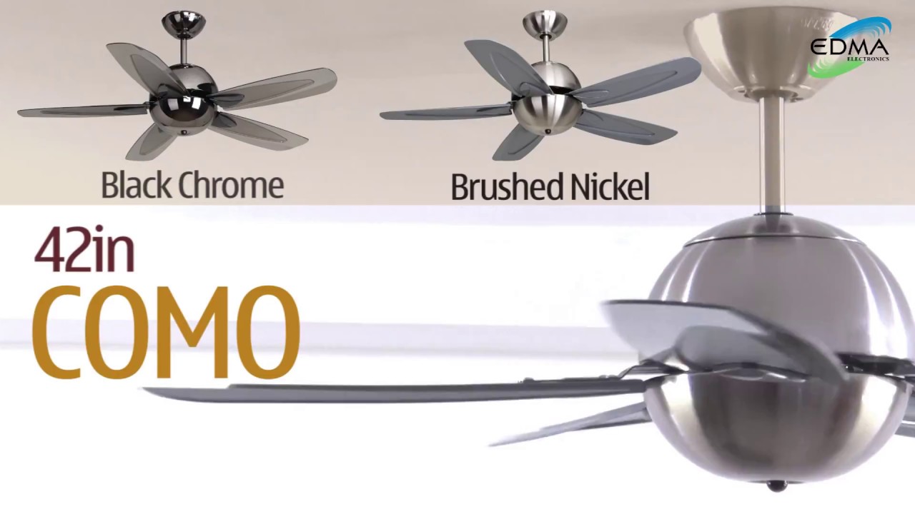 MT.EDMA 42in Como Ceiling Fan - YouTube