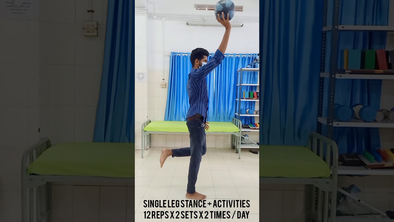 Knee Exercises following TKR (Sub Acute Phase) - YouTube