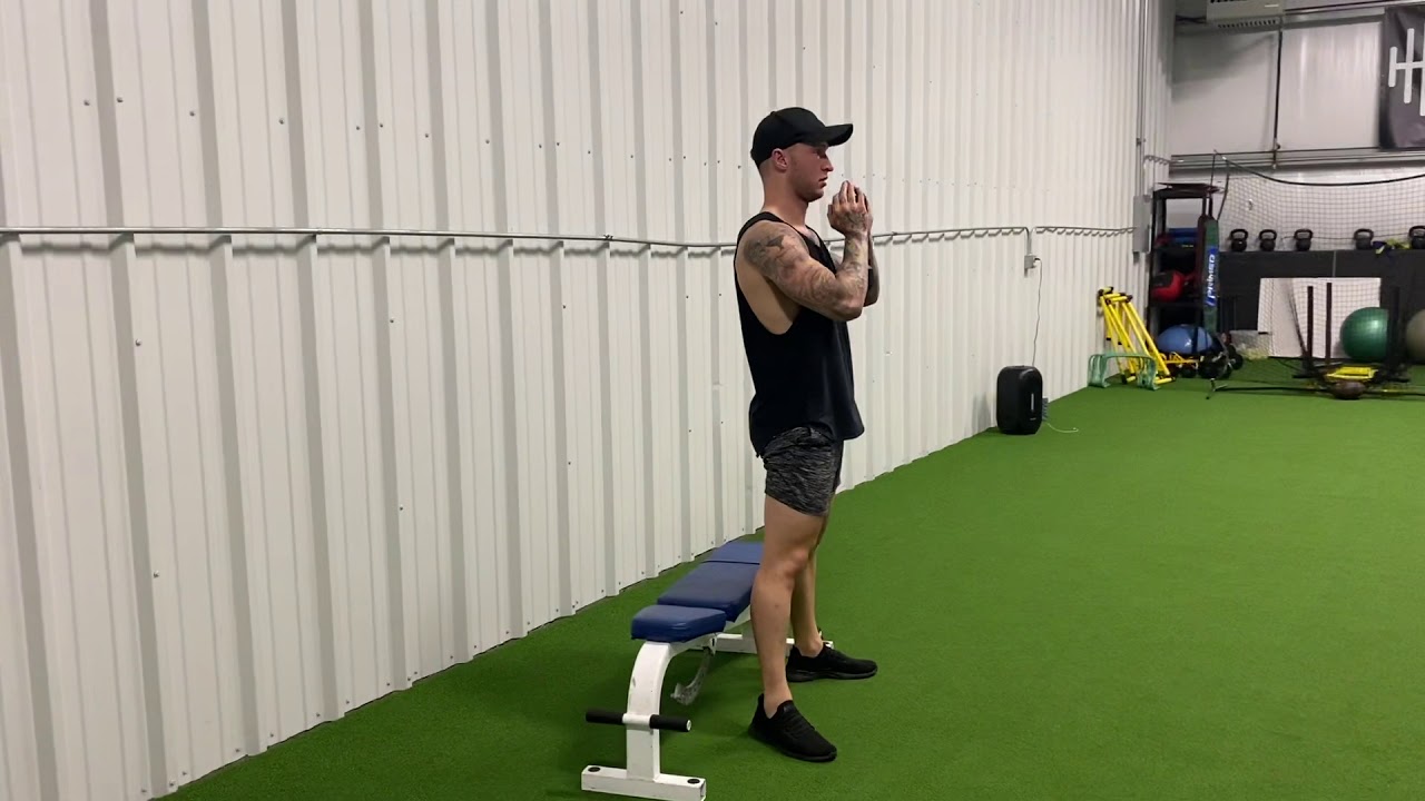 DB Goblet Box Squat | SamForget.com - YouTube