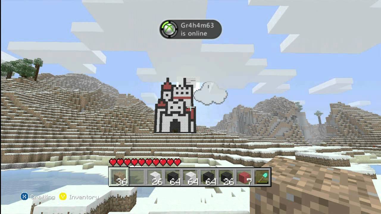 Dramatic Mario Castle Time Lapse! Minecraft 360 Edition - YouTube