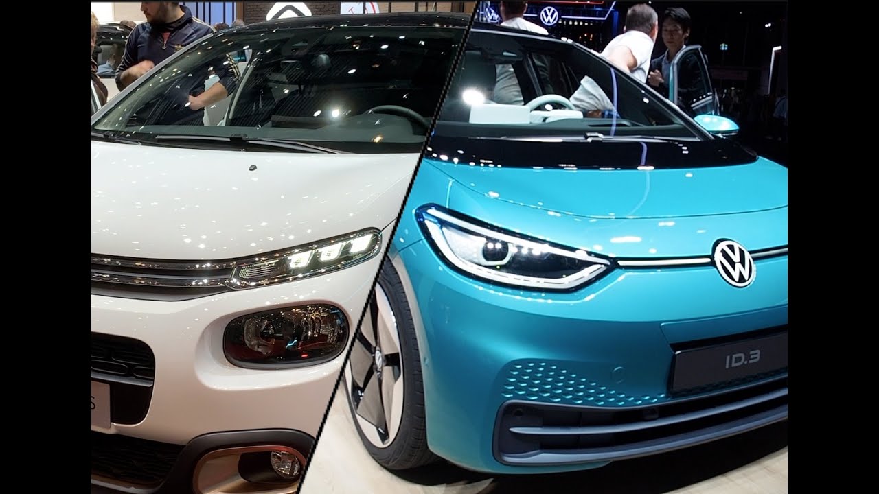 Volkswagen I.D. 3 2020 vs. Citroen C3 2020 - YouTube