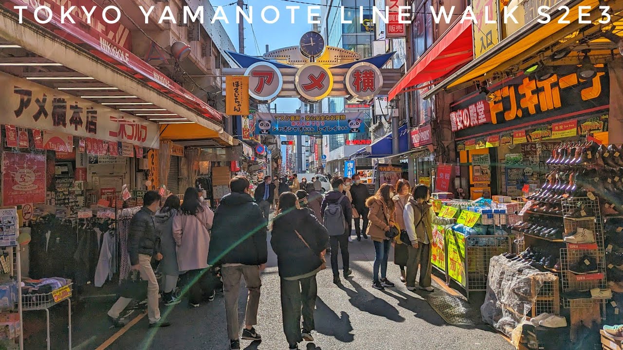 Tokyo Megawalk - Yamanote Line Loop 2023 Edition - S2E3 - Tabata to ...