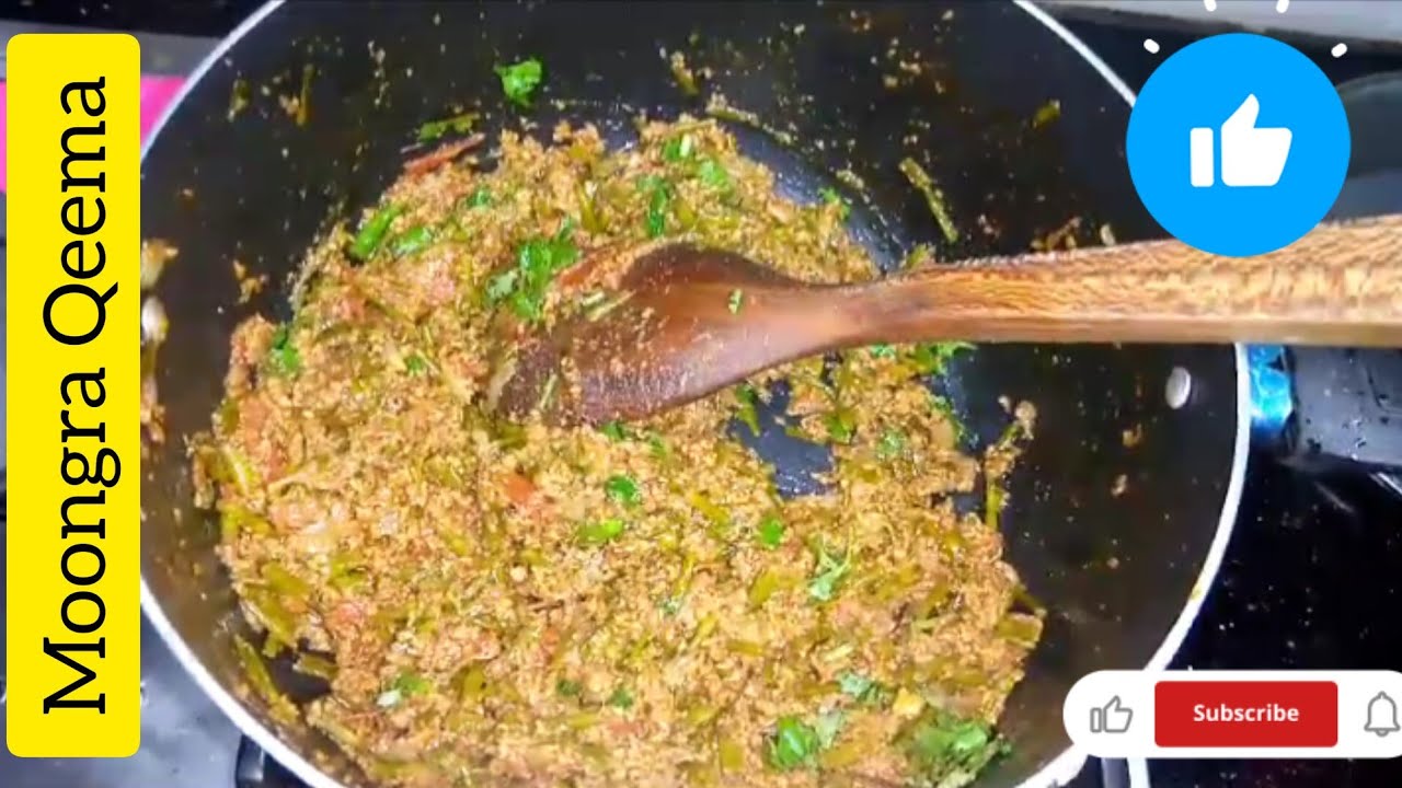 Moongra Qeema / Beans with Beef Minced / by Daddi Zain - YouTube