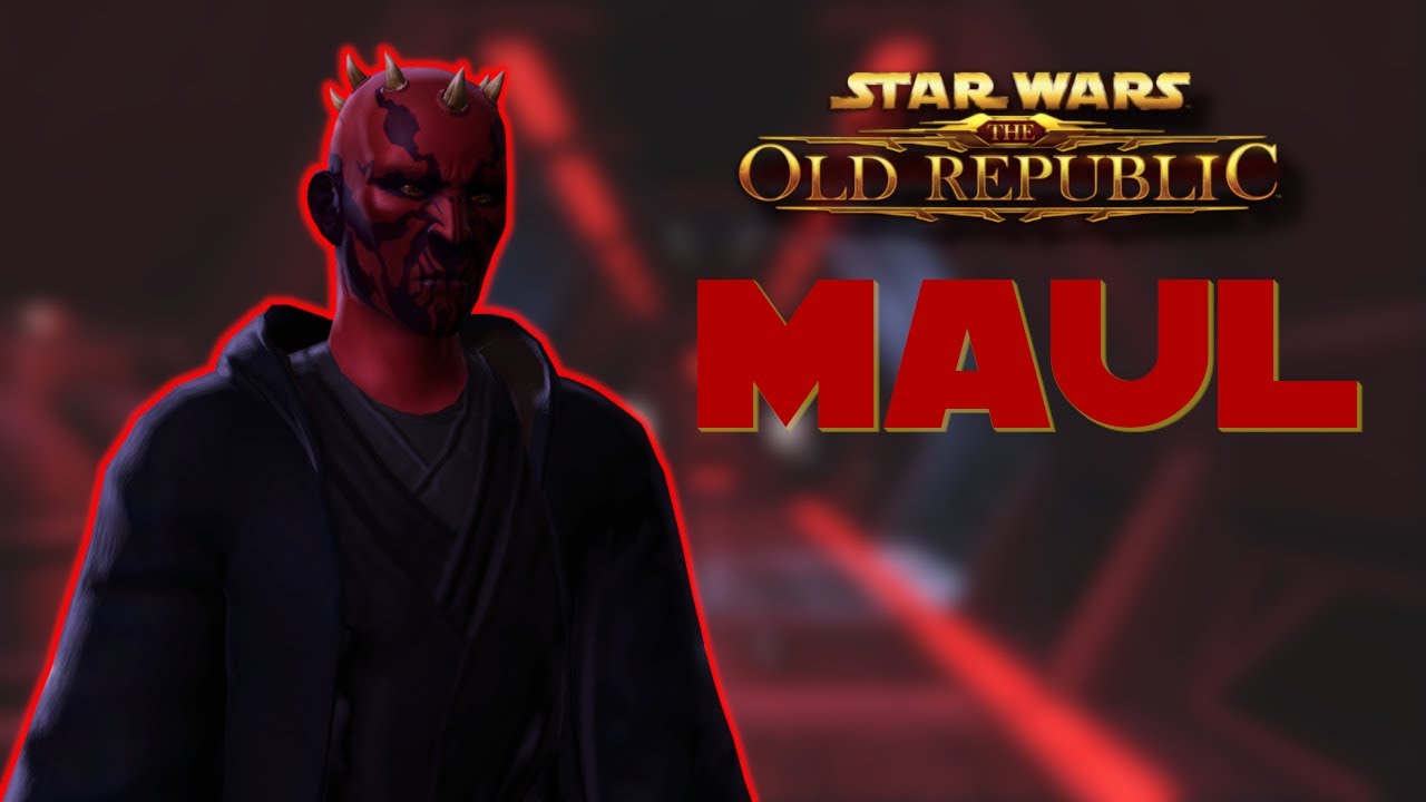 SWTOR Darth Maul Sith armor - SWTOR character customization - YouTube