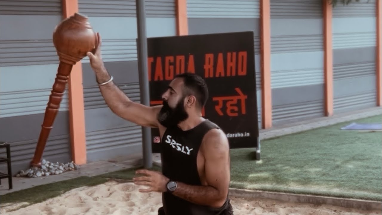 Warrior Mace Flow with @TagdaRaho Part 1 - YouTube