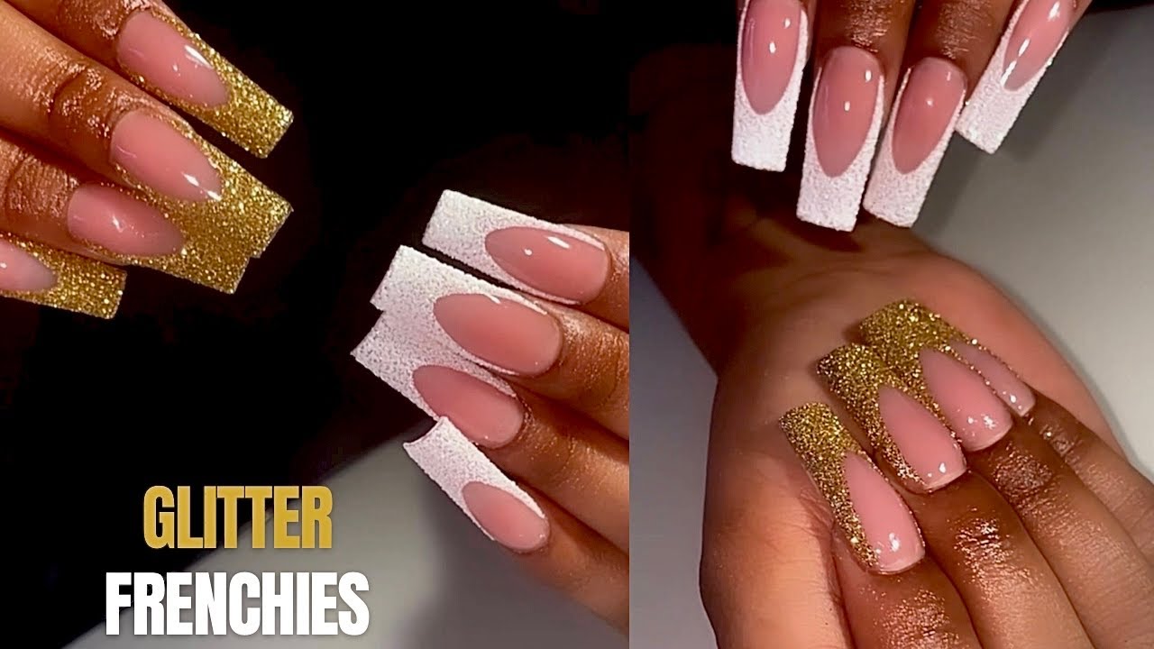 NAILED.BYRII | Sugared Glitter Frenchies | New Year Nails! | Shop NBR ...