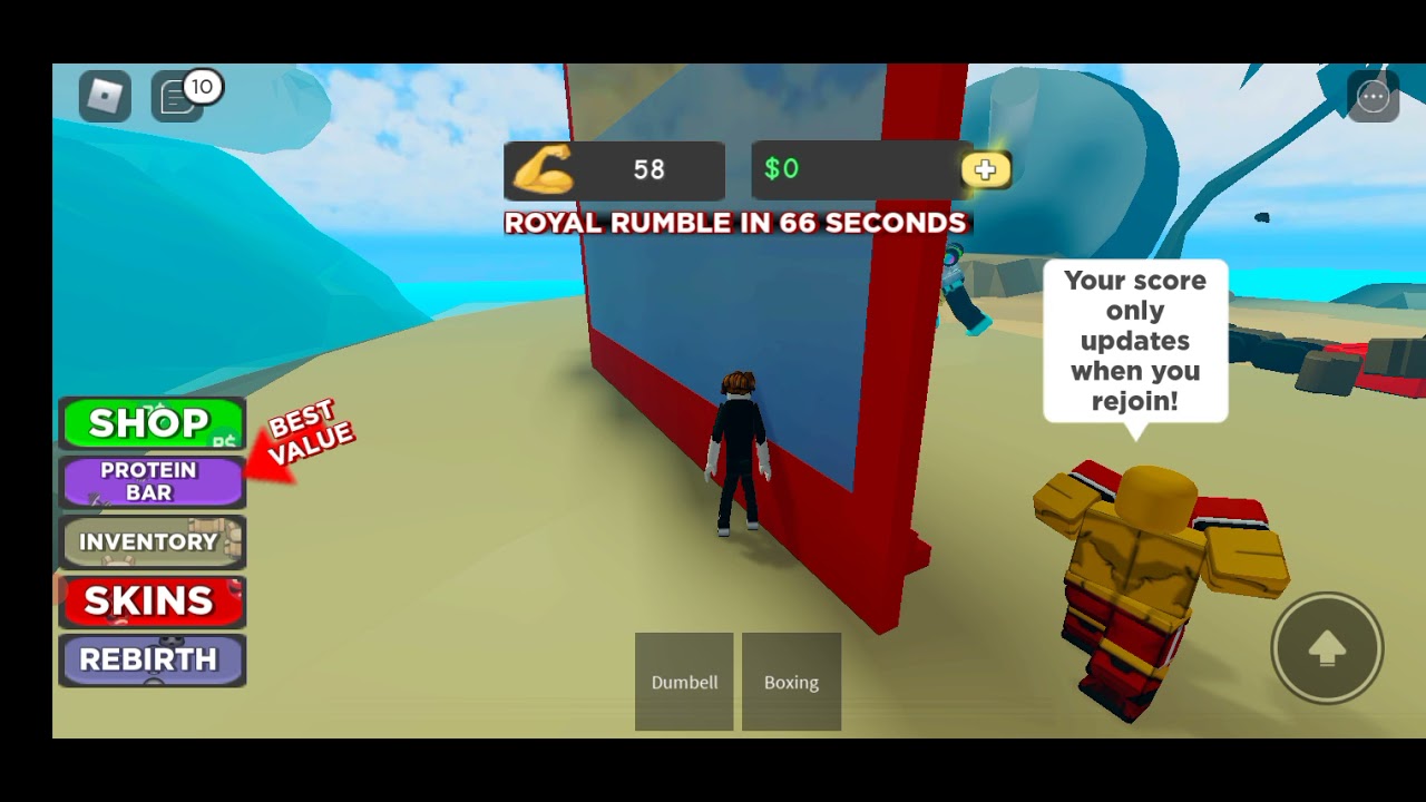 Roblox Boxing simulator 2 - YouTube