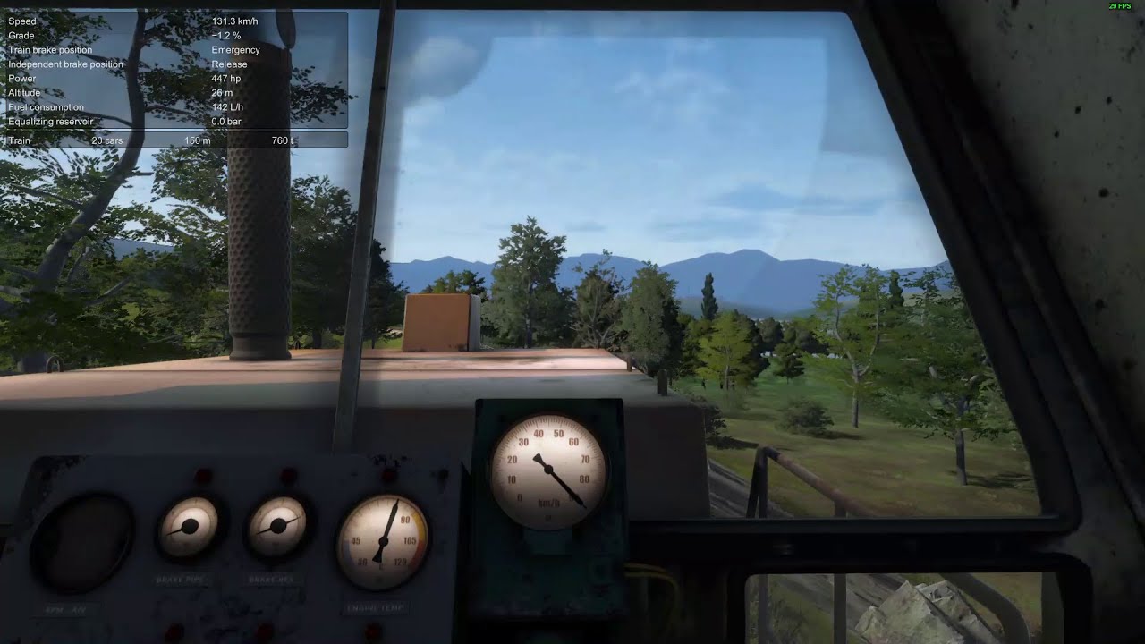 [Derail Valley] Breaking (setting?) the DE2 land speed record - YouTube