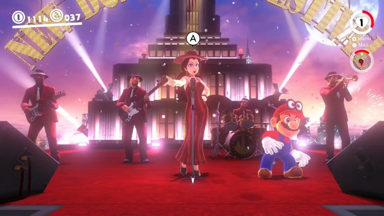 Mario Dances to Jump Up Super Star Live NDC Concert of Super Mario ...