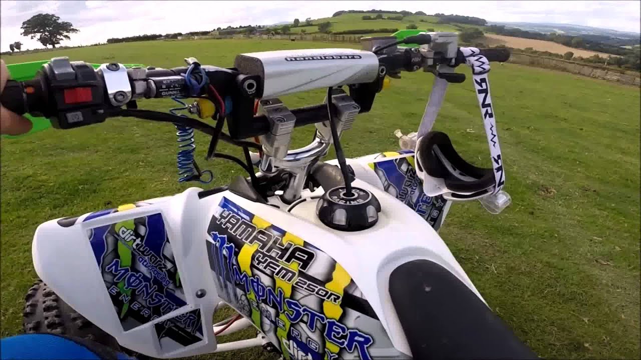 Yamaha 250 Raptor Race Quad - YouTube