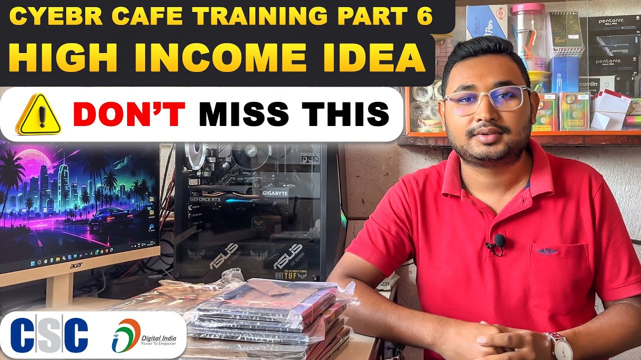 Cyber Cafe High Income Side Business | Learn Internet Cafe Works | Part ...