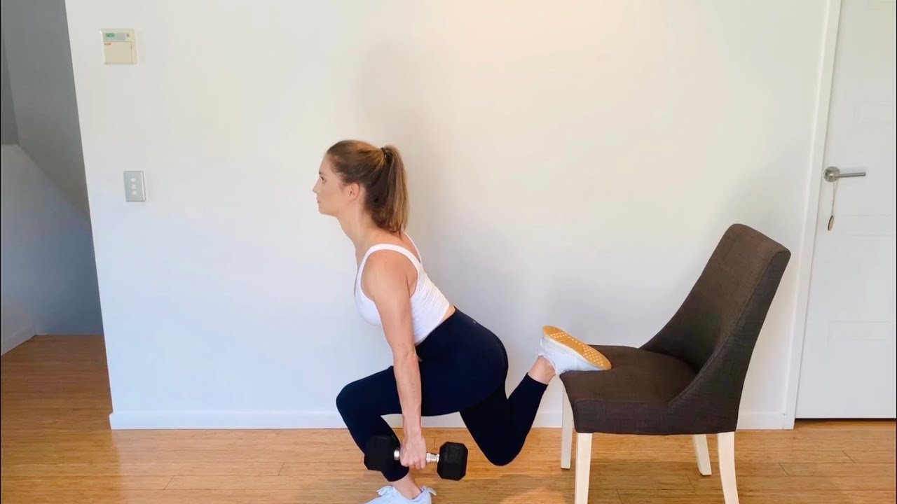 BULGARIAN SPLIT SQUAT (BW/DB) - YouTube