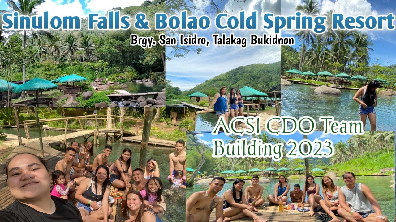 Sinulom Falls and Bolao Cold Spring | Maal Vlogs ACSI CDO Team Building ...