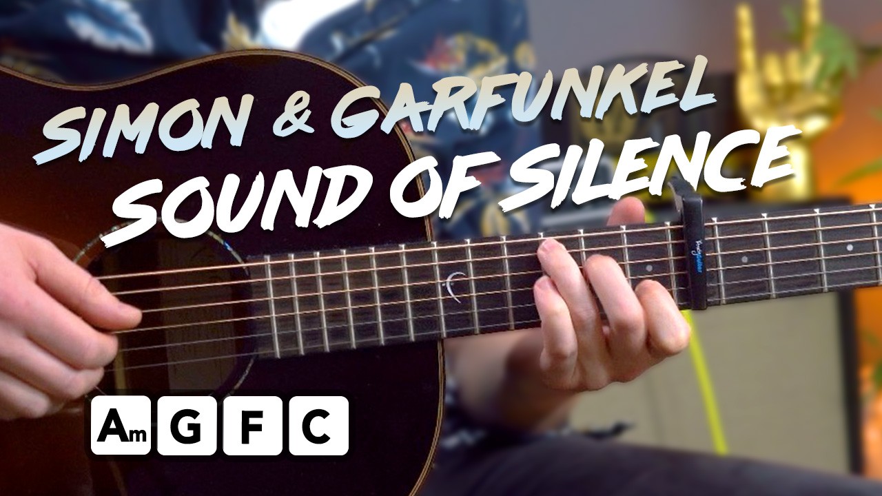 Sound of Silence Guitar Tutorial - Simon and Garfunkel Fingerstyle Guitar Lesson - YouTube