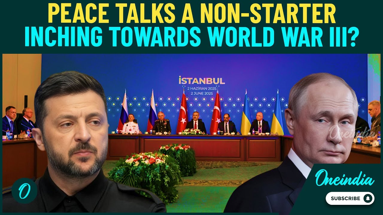 Russia-Ukraine Peace talks END in just an hour | Heightened Tensions ...