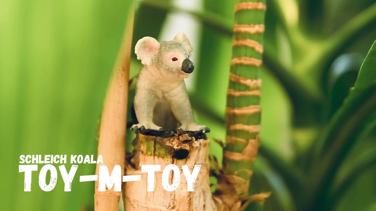Schleich Koala - Kid's Toys "QUICK" Review : Toy-M-Toy, Koala Sound ...