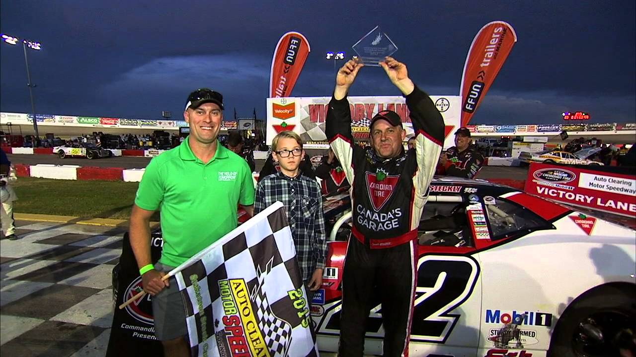 Scott Steckly 2015 NASCAR Canadian Tire Series Champion Video - YouTube