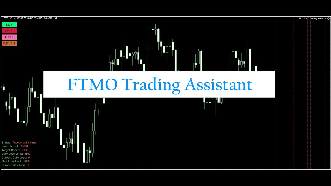 FTMO Trading Assistant Free - Pass FTMO Challenge - YouTube