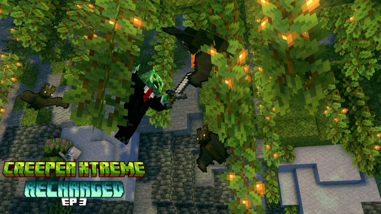 Un episodio más, un zotzpyre más... | Creeper Xtreme Recharged ep 3 ...
