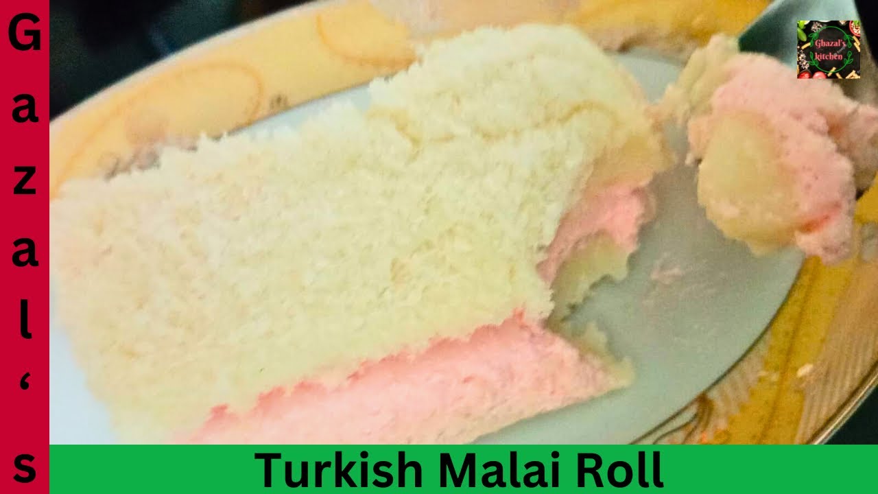 Eid 2025 Special Turkish Malai Roll Sultan Lokumu Recipe by Ghazal's ...