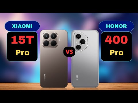 Xiaomi 15T Pro vs Honor 400 Pro Comparison