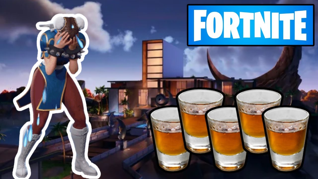 Fortnite - Drunk Challenge Pt 1 - YouTube