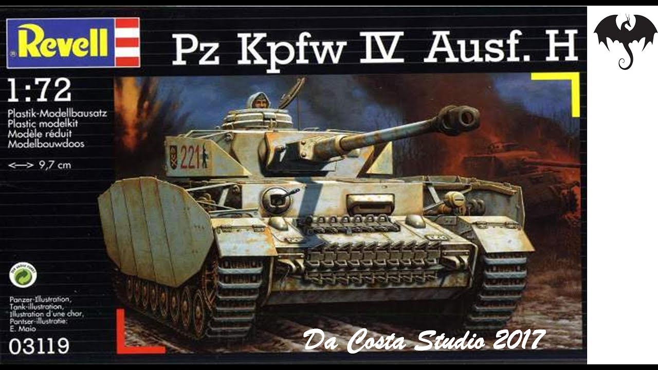 Revell - Panzer IV Ausf H 1:72 - What Is in the Box? - Review - YouTube